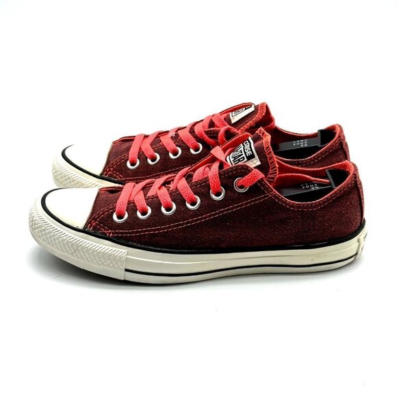 Converse | Shoes | Converse All Star Chuck Taylor Ct Low Ox Coral Red ...